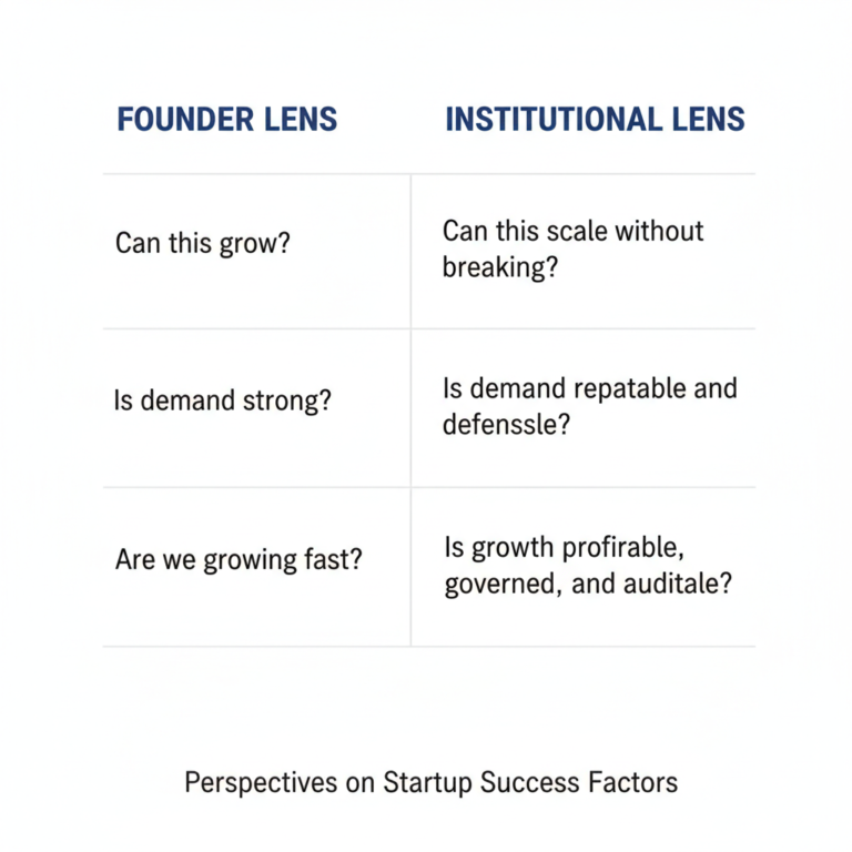 Building for Exit from Day One: How Institutional Thinking Shapes ...